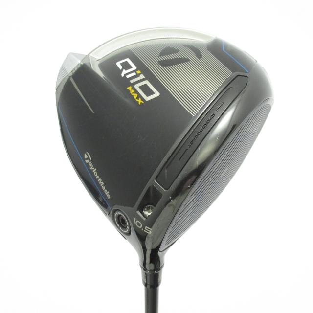 【中古ゴルフクラブ】テーラーメイド　Qi10　Qi10 MAX ドライバー WORKTEC V-SPEC a-III　シャフト：WORKTEC V-SPEC a-III