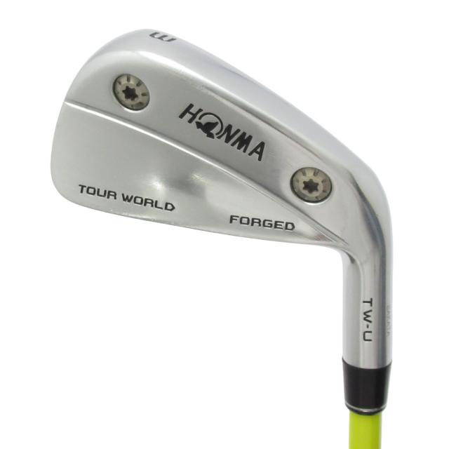 【中古ゴルフクラブ】本間ゴルフ　TOUR WORLD　ツアーワールド TW-U FORGED ユーティリティ Tour AD AD-65 Type2　シャフト：Tour AD A…