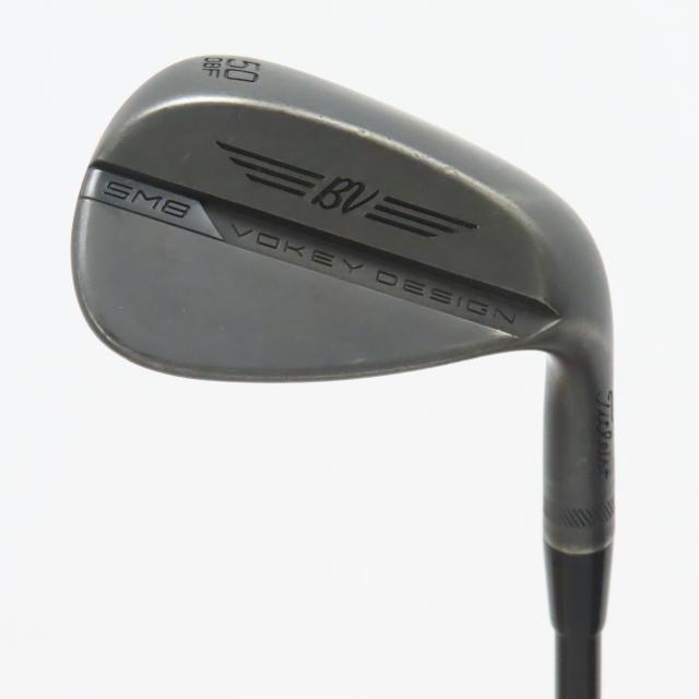【中古ゴルフクラブ】タイトリスト　Vokey　ボーケイ SM8 ジェットブラック ウェッジ スチールシャフト　シャフト：スチールシャフト
