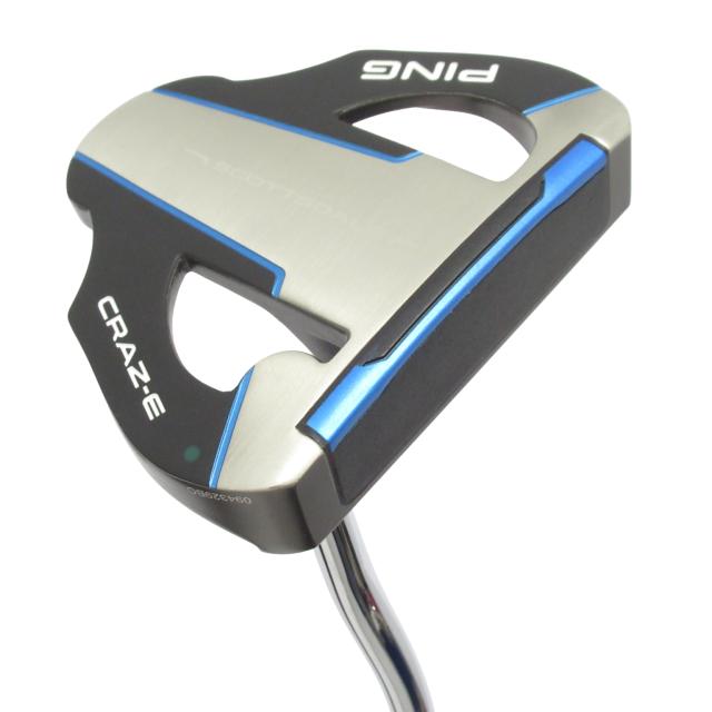 【中古ゴルフクラブ】ピン　PING　スコッツデール CRAZ-E 中尺(2025) パター スチールシャフト　シャフト：スチールシャフト
