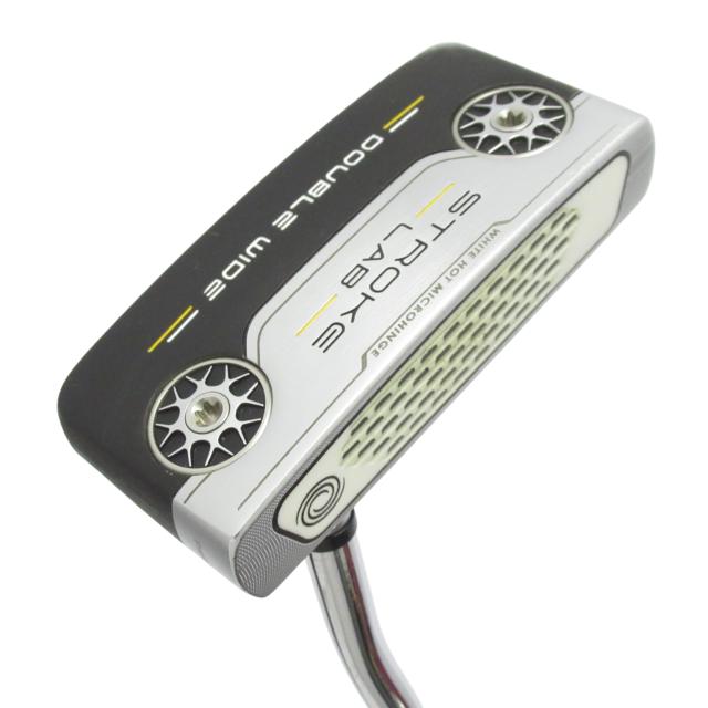 【中古ゴルフクラブ】オデッセイ　STROKE LAB　STROKE LAB(2019) DOUBLE WIDE パター カーボンスチール複合シャフト　シャフト：カーボ…