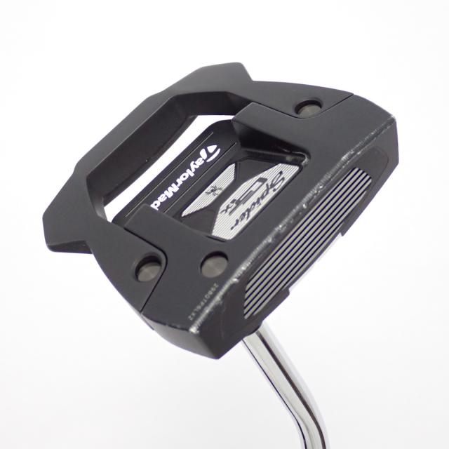 【中古ゴルフクラブ】テーラーメイド　SPIDER　スパイダー GTX BLACK シングルベンド パター スチールシャフト　シャフト：スチールシ…