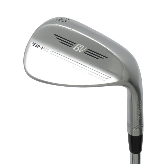 【中古ゴルフクラブ】タイトリスト　Vokey　ボーケイ SM9 TOUR CHROME ウェッジ BV105　シャフト：BV105