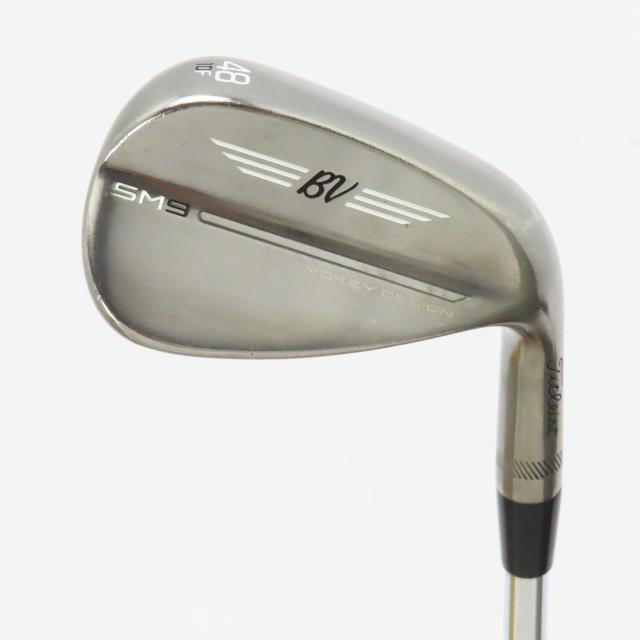 【中古ゴルフクラブ】タイトリスト　Vokey　ボーケイ SM9 BRASHED STEEL ウェッジ Dynamic Gold　シャフト：Dynamic Gold