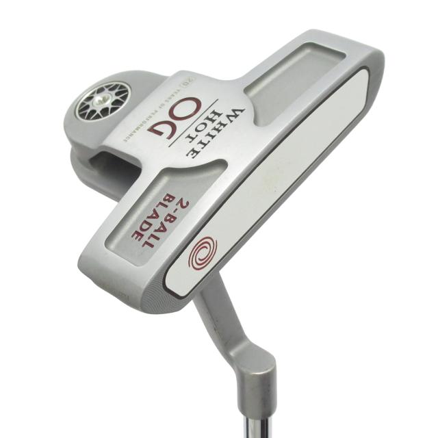 【中古ゴルフクラブ】オデッセイ　White Hot　WHITE HOT OG 2BALLBLADE LINED パター スチールシャフト　シャフト：スチールシャフト