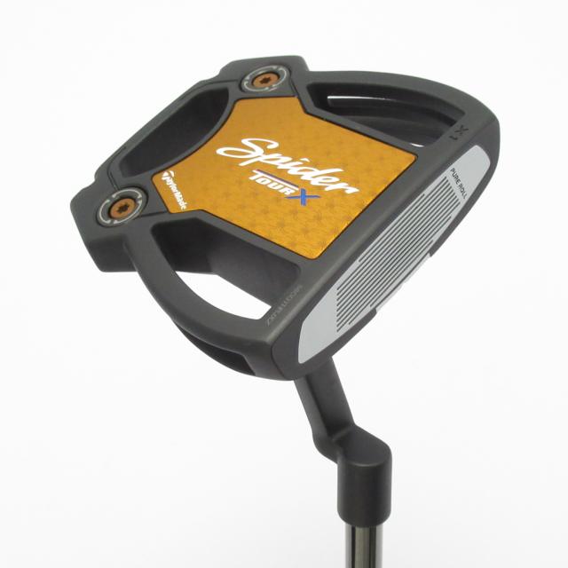 【中古ゴルフクラブ】テーラーメイド　SPIDER　SPIDER TOUR X TruePath クランクネック BLACK パター スチールシャフト　シャフト：ス…