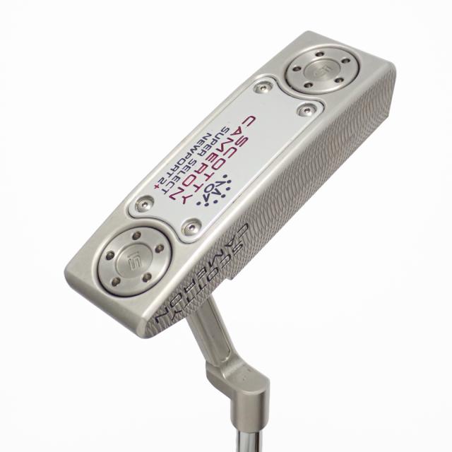 【中古ゴルフクラブ】スコッティキャメロン　SELECT　スーパー セレクト ニューポート 2 プラス パター スチールシャフト　シャフト：…