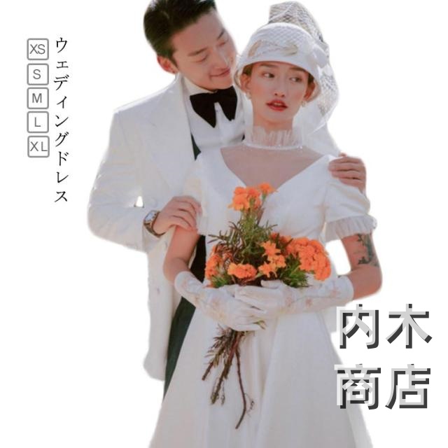 注目ランキング上位 レビュー高評価 シンプル 品質安心 ミモレ丈 パフスリーブ ウェディングドレス ウエディングドレス プリーツ フェミニン ドレス ライン ミモレ 結婚式 収納便利 パフスリーブワンピース ワンピース 今だけ 送料無料