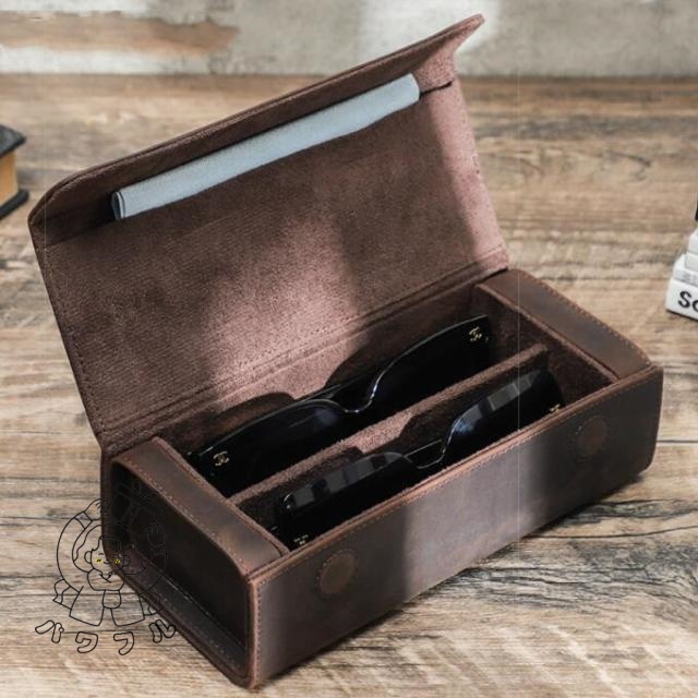 注目ランキング上位 多機能デザイン メガネ スリム ソフト メガネ収納ケース 軽量 コンパクト 売上急増中 今だけ サングラス 話題商品 かわいい父の日 2本用眼鏡収納 リッカーズ 本革レディース 老眼鏡ケース 眼鏡本革ケース メガネケース 送料無料実施中