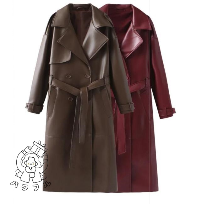 売れ筋アイテム 店長太鼓判 コート 新登場 フェイクレザー バイクジャケット 韓国ファッション ライダース ロング丈 ベーシック 売上急増中 かっこいい レザージャケット シンプル レザー 革ジャン 在庫わずか 秋アウター 送料無料実施中