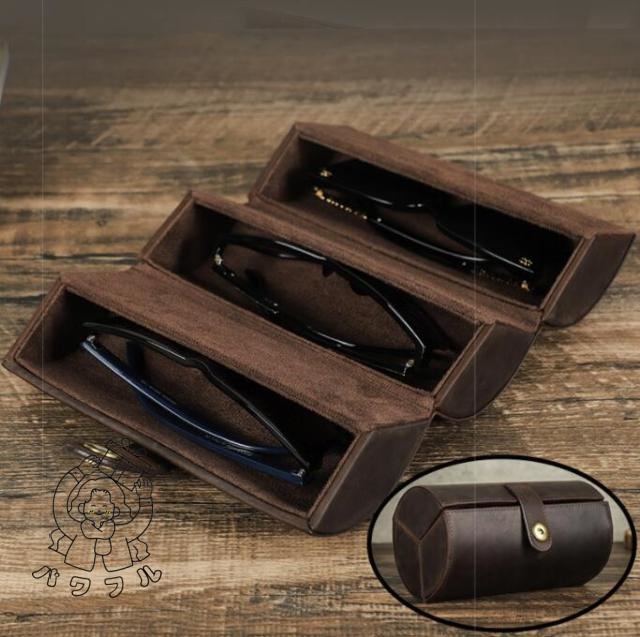 レビュー高評価商品 店長太鼓判 3本用眼鏡収納 サングラス 本革レディース かわいい父の日 メガネケース 売上急増中 ソフト 在庫わずか 軽量 リッカーズ 軽量仕様 メガネ メガネ収納ケース 老眼鏡ケース スリム コンパクト 眼鏡本革ケース 送料無料実施中
