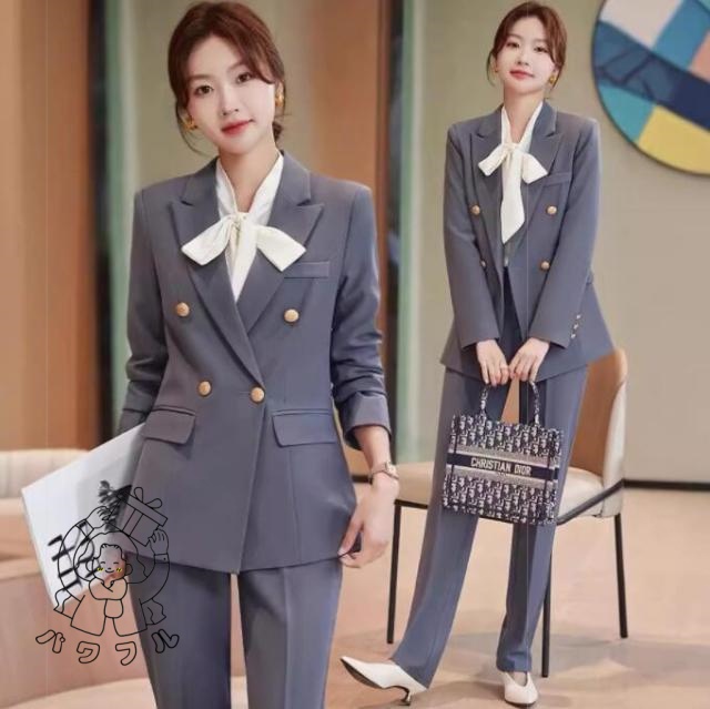 在庫限りの大特価 多機能デザイン 今だけ スーツ 卒業式 ママスーツ セットアップ 卒園式 2点セットストレッチ 春夏秋冬 セレモニー SNS話題 通勤 フォーマル レディース 大きいサイズ 入学式 入園式 パンツスーツ OL 洗える ビジネス 話題商品 数量限定入荷