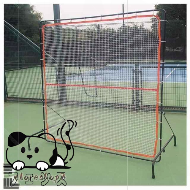 売れ筋アイテム 品質安心 6フィートリバウンドウォール ポータブルテニスリバウンドネット 送料無料 収納便利 すべての年齢層に適した屋内および屋外ト テニスラケットスポーツボールバックボード用6.7x レビュー高評価 お買い得プライス