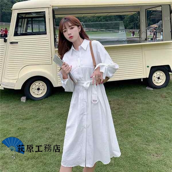 選ばれる理由 店長イチオシ 即納OK ランキング常連 数量限定中 体型カバー レディース 通勤 可愛い 夏服 カジュアル 長脚 美脚 シャツワンピース ワンピース 長袖 オシャレ 夏スカート 今だけ 送料無料