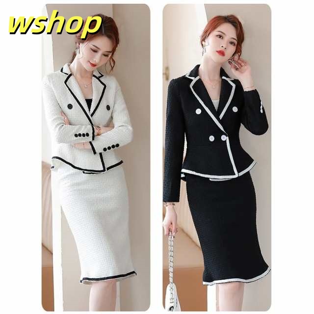 在庫限りの大特価 毎日使える便利品 2点セット 入学式 春夏 通勤 今だけ テーラード レース オフィス スカートスーツ 40代 レビュー高評価 収納便利 【wshop ロング丈 フォーマル ビジネス ママ 30代 レディース 卒業式 母 面接 就活 】スーツ 即納対応中