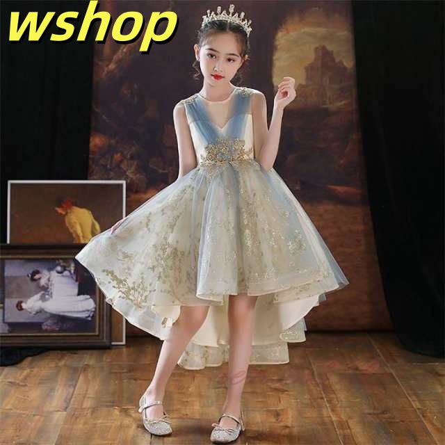 在庫限りの大特価 品質安心 ジュニア 子供服パーティードレス 今だけ 虹色 人気急上昇 結婚式 ピアノ発表会 キッズドレス レビュー高評価 】子供ドレス 二次会 【wshop フォーマルドレス 花嫁 女の子 発表会 即納対応中