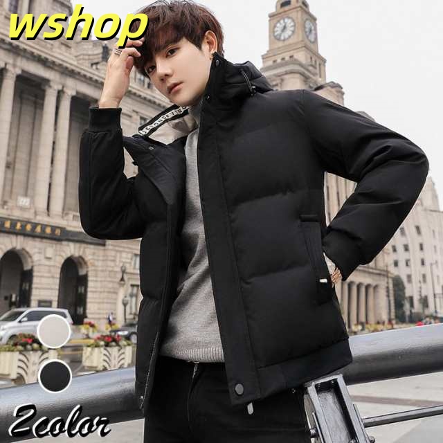 レビュー高評価商品 店長太鼓判 話題商品 メンズ 【wshop 綿入れ M/4XL 長袖 送料無料 スリム 中綿コート 防寒 冬服新作 】中綿ダウンジャケット カジュアル軽量ジャケット 通勤 アウトドア ビジネス ショット丈アウター レビュー高評価 送料無料実施中
