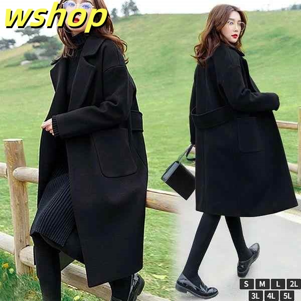 季節限定アイテム ギフトにも最適 】チェスターコート おしゃれ 大きいサイズ レビュー高評価 話題商品 韓国風 黒 通勤 レディース 冬服 ジャケット 長袖 秋冬物 送料無料 チェスター 秋アウター 襟付き 【wshop ロングコート 秋コート 秋冬 即納対応中