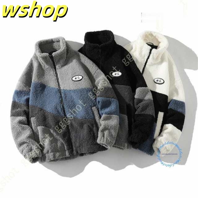 生活快適特集 毎日使える便利品 厚手 コート 軽量仕様 秋 今だけ 防寒 メンズ ボアジャケット 暖かい もこもこ 裏起毛 ゆったり ボア 大きいサイズ 冬 ジャケット アウター 【wshop ランキング常連 ブルゾン 冬服 上着 】フリース 数量限定入荷