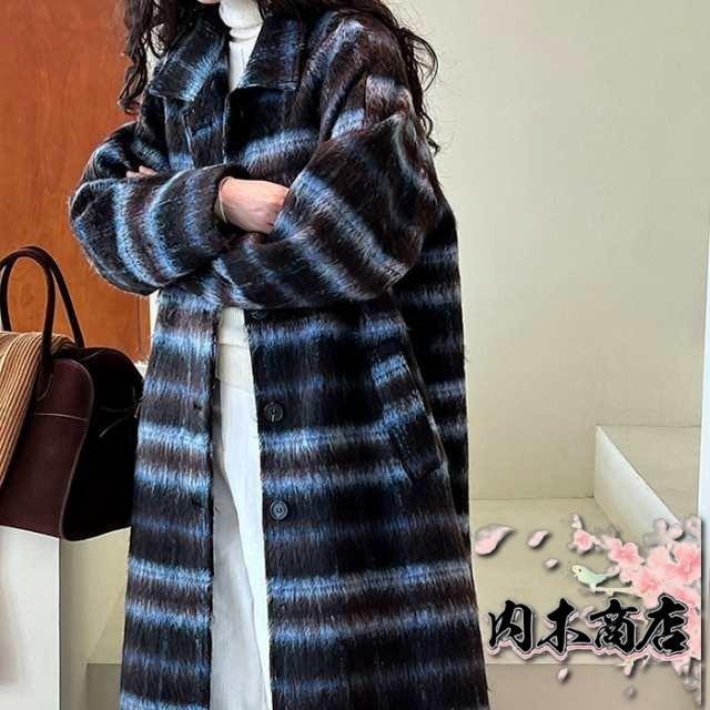 おしゃれ レディース OL通勤 通学 防寒 ロングコート ウール チェスターコート チェック ロング アウター 中綿 コート 韓国ファッション 春 秋 冬 厚手 暖かい あったか ウールコート 大きいサイズ ゆったり カジュアル きれいめ 上品 フォーマル