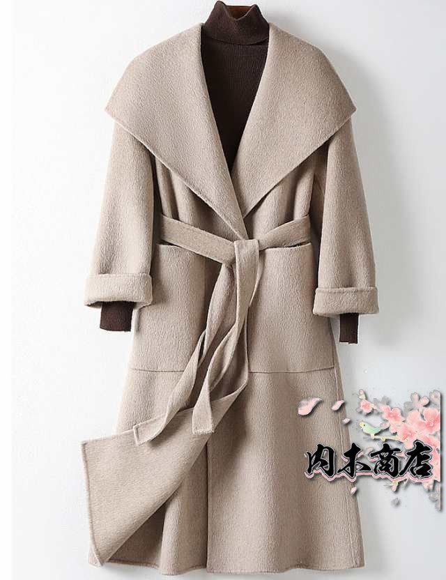 ウールコート レディース ロング カシミヤ ロングコート 冬服 コート