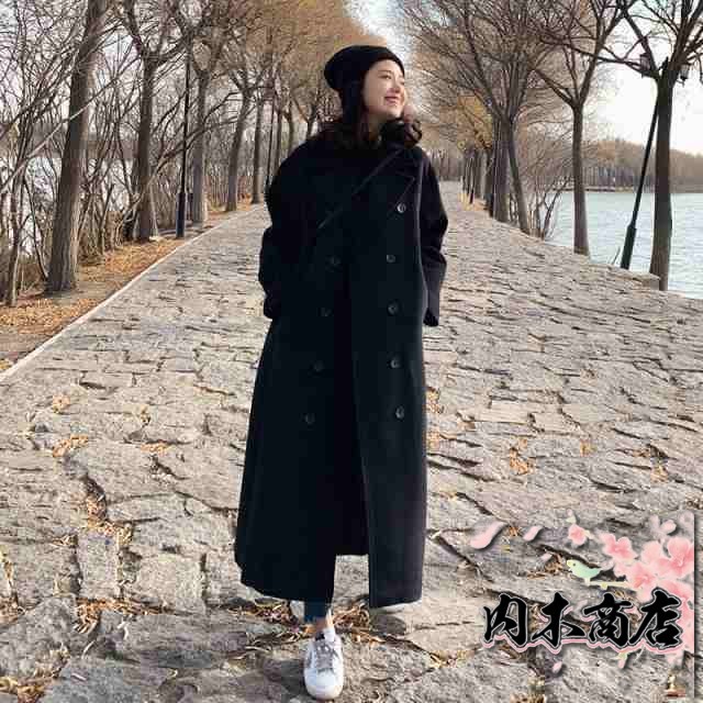 即納OK 売上急増中 多機能デザイン レディース 家中時間充実化 黒 30代 ジャケット チェスターコート 無地 アウター 超ロング丈 ロングコート 秋 ロング ダブルブレス 冬 20代 10代 今だけ コート お買い得プライス 防寒対策