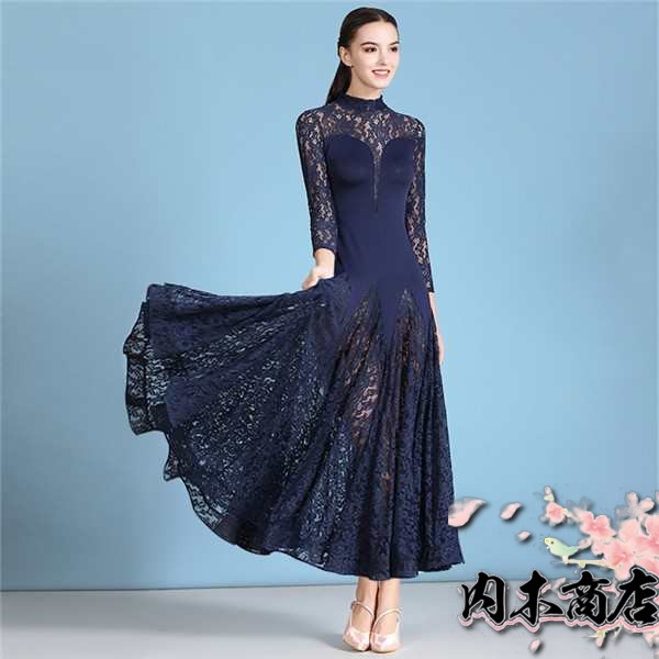 注目ランキング上位 売上急増中 人気急上昇 レディースダンス 品質安心 ダンスウエア 社交ダンス イベント衣装 ワンピース 練習着 競技用大きい裾 キャバドレス チャチャ お買い得プライス 送料無料