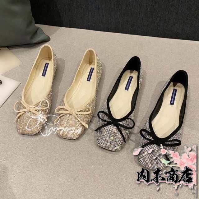 レビュー高評価 おしゃれ フラットシューズ 靴 レディース 軽量 秋の