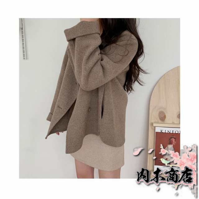 注目ランキング上位 話題商品 売上急増中 体型カバー レディース 通勤 店長太鼓判 今だけ Pコート ハーフコート ダブルボタン お洒落 アウター ツイードジャケット チェスターコート ピーコート 秋冬 即納対応中 防寒対策