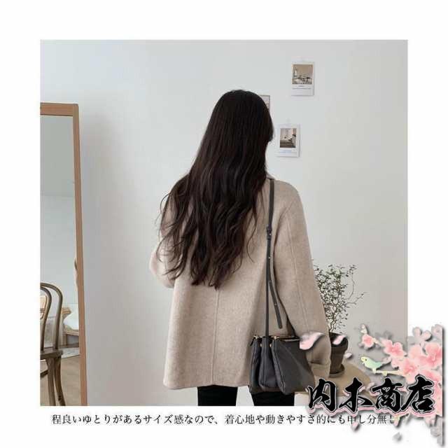 注目ランキング上位 話題商品 売上急増中 体型カバー レディース 通勤 店長太鼓判 今だけ Pコート ハーフコート ダブルボタン お洒落 アウター ツイードジャケット チェスターコート ピーコート 秋冬 即納対応中 防寒対策