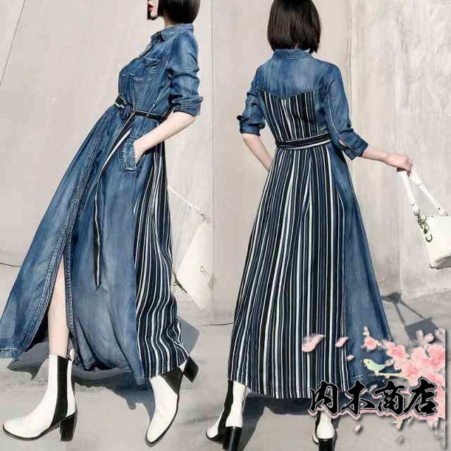 注目ランキング上位 売上急増中 即納OK 多機能デザイン レディース 2L デニムワンピース XS 4L 在庫わずか 春 ロング 大きいサイズ 七分袖 シャツワンピース カジュアル 3L 秋 デニム 冬 夏 小さいサイズ 即納対応中