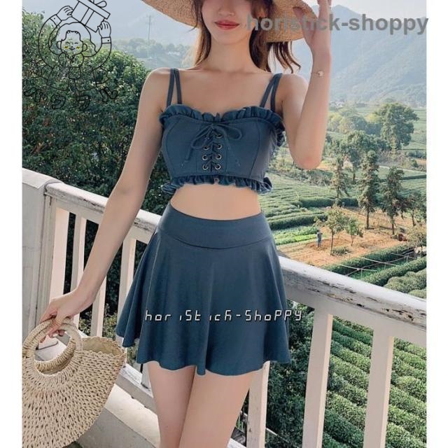 売れ筋アイテム ギフトにも最適 ランキング常連 ビスチェ レディース ビキニ水着 タンキニ水着 水着レディース 在庫わずか バックリボン 韓国 タンキニ 黒 大人可愛い 即納OK スカート ハイウエスト 水着 大きいサイズ 体型カバー 送料無料実施中