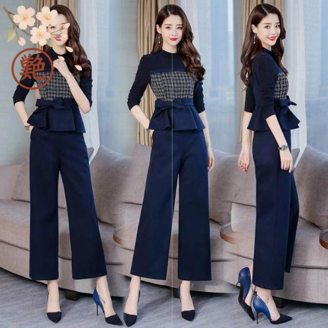 ガウチョパンツ 卒業式 上品 2点セット 入学式  大人 ワイドパンツ レディース パンツドレス 母親 結婚式 セットアップ 通勤 40代 二次会 きれいめ フォーマル