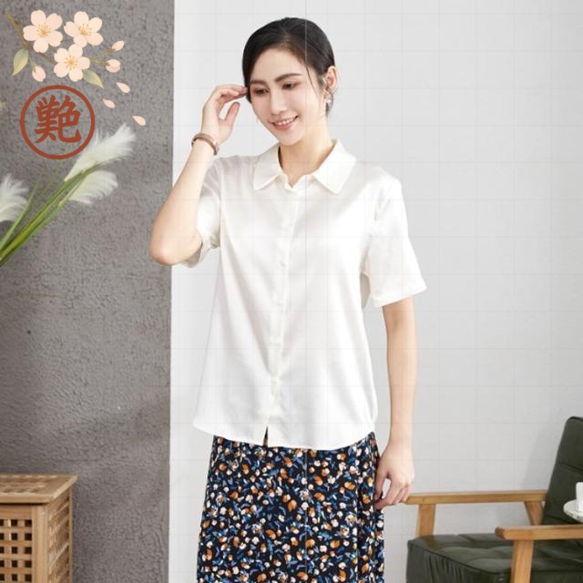 シルクシャツ 大人 シャツ 透けない 通勤 光沢 レディース シルク 重ね着 シルク 上品 美肌効果 しわになりにくい 半袖 柔らかい 敏感肌 楽チン 半袖シャツ 薄手 きれいめ 高品質 吸湿 ブラウス