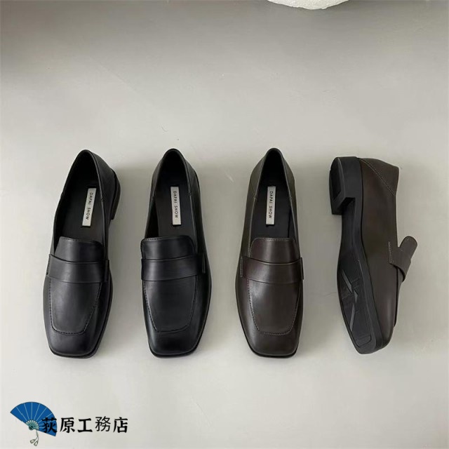 注目アイテム 店長イチオシ レビュー高評価 革靴 カジュアルシューズ レディース 軽量仕様 軽量 走れる チャンキーヒール 在庫わずか ローファー 歩きやすい 大きいサイズ 疲れにくい スクエアトゥ パンプス 痛くない 早い者勝ち