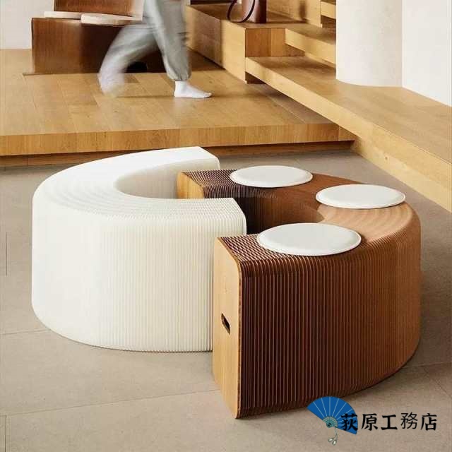 選ばれる理由 人気急上昇 レビュー高評価 クラフトペーパーリラック 折りたたみ式 折り畳み可能 機能性抜群 スツール 伸縮 クラフト紙 ペーパーベンチ ペーパーソファ 持ち運び可能 ペーパースツール アコーディオン 早い者勝ち 送料無料