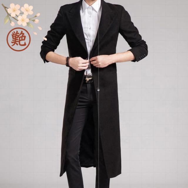 メンズ メンズファッション チェスターコート 秋服 ロングコート コート 冬服 アウター 春服 ?4サイズ！ロングトレンチコート スプリングコート 中綿入り ロング丈 大きサイズ 防寒対策