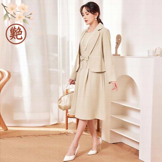 大人 お宮参り 披露宴 ワンピース 入学式 結婚式 通勤 セレモニー