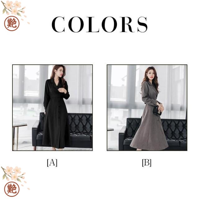 ドレスワンピース レディース スーツワンピース 結婚式 ドレス フォーマルワンピース Vネック パーティードレス 二次会 ロングワンピース 秋冬 通勤 OL 着痩せ