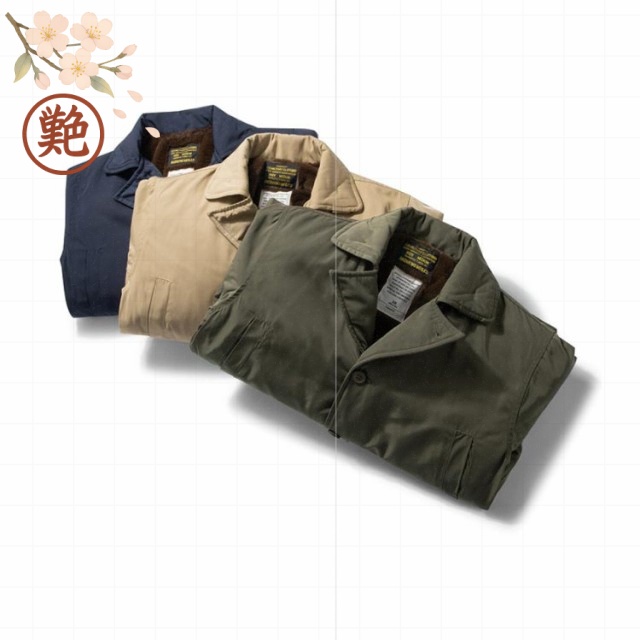 米海軍 フライトジャケット アメリカ海軍 米軍 ネイビー ボアライニング ミリタリージャケット 新品 -1 冬 オリーブ アメカジ ブランド アウター おしゃれ 防寒 カーキ ビンテージ ..