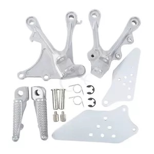 フロントフットペグペグブラケットカワサキニンジャ ZX6R 2005-2008 ZX636 05-2006 に適合 Front ...