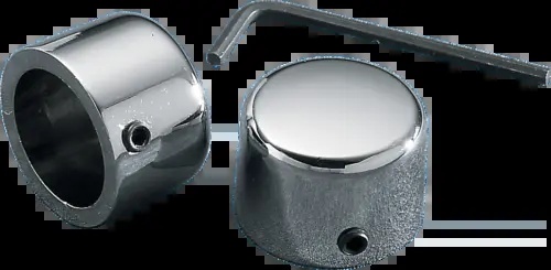 Drag Specialty クローム ライザー ボルト キャップ カバー 1973-2020 ハーレー ダイナ ソフテイル Drag ...