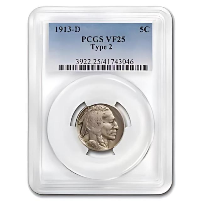 1913-D バッファロー ニッケル VF-25 PCGS (タイプ II)の通販はau PAY マーケット - アンティーク輸入専門店 VIVITO.shop | au PAY マーケット ...