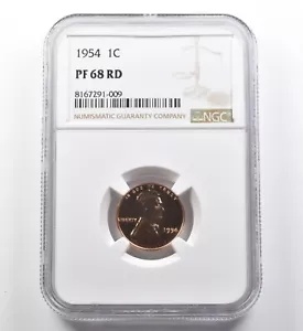 1954 リンカーン ウィート セント PF68 RD NGC *8097の通販はau PAY マーケット - アンティーク輸入専門店 ...