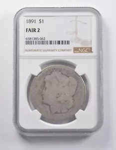 FAIR 2 1891 モルガン シルバー ダラー NGC *6907の通販はau PAY マーケット - アンティーク輸入専門店 ...
