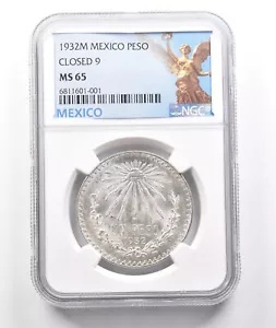 1932 M メキシコ ペソ 終値 9 MS65 NGC *3585の通販はau PAY マーケット - アンティーク輸入専門店 VIVITO ...