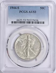 1944年 S ウォーキング リバティ ハーフダラー PCGS AU53の通販はau PAY マーケット - アンティーク輸入専門店 VIVITO.shop | au PAY マーケット－通販サイト