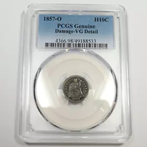 1857 O PCGS VG ディテール - シルバー シート ハーフ ダイム H10C US コイン #49911Aの通販はau PAY マーケット - アンティーク輸入専門店 VIVITO ...