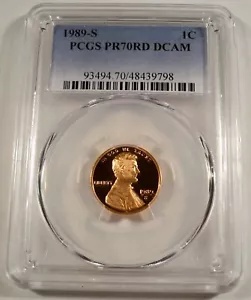 1989-S 1c PCGS PR70RD DCAM リンカーン セント プルーフ ディープ カメオ レッド PR 70 DCの通販はau PAY マーケット - アンティーク輸入専門店 ...