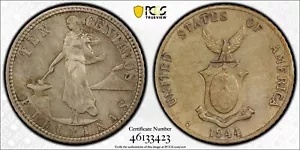 1944D 10 センタボス US フィリピン、1944 年 PCGS クリーニング済み XFの通販はau PAY マーケット ...